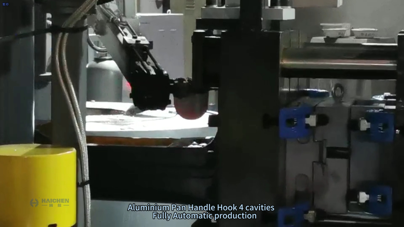 Die casting machine to produce aluminium fixing part for removal ...