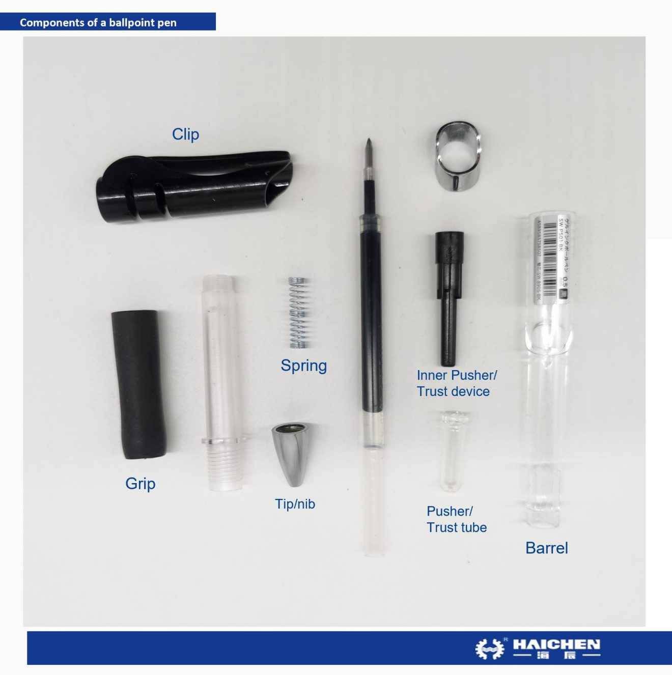How do you make pens Haichen
