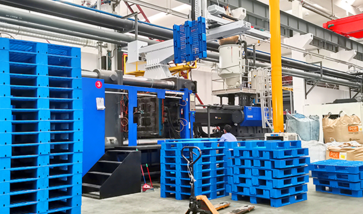 Three major advantages of plastic pallet injection molding machine - Haichen