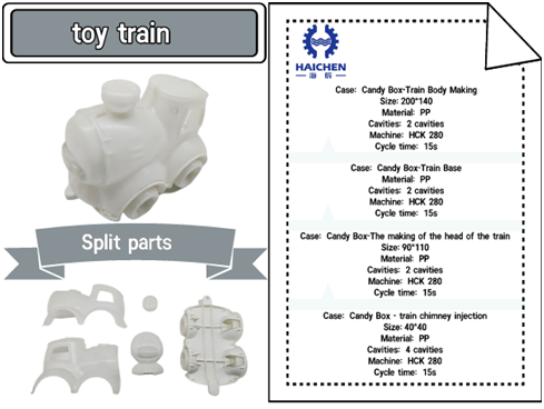 Plastic toy making machine - Haichen