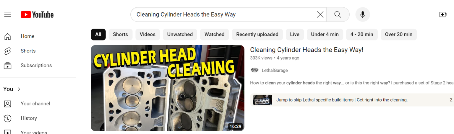 How to clean cylinder head - HEDA Aluminium Industry