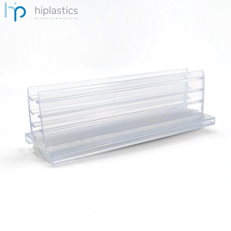 Hiplastics LH027 Clear Plastic Sign Holder for Promotion with Foam Tape ...