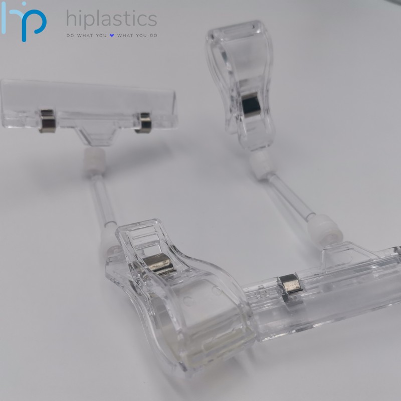 Hiplastics HYZ21062 POP Clip Sign Holder for Supermarket - Hiplastics