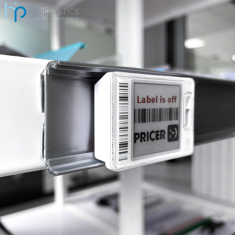 Hiplastics HY20063 PHD Stick on Shelf Rail for Pricer/Hanshow ESL ...