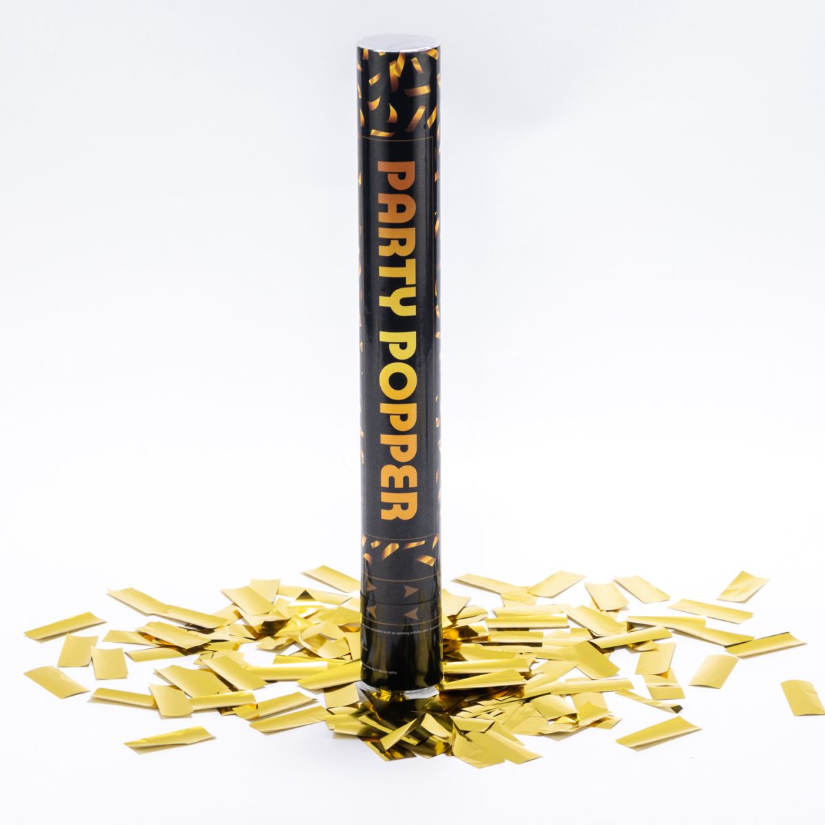 Gold Metallic Rectangular Confetti Cannon – JiaCai Arts & Crafts Party ...