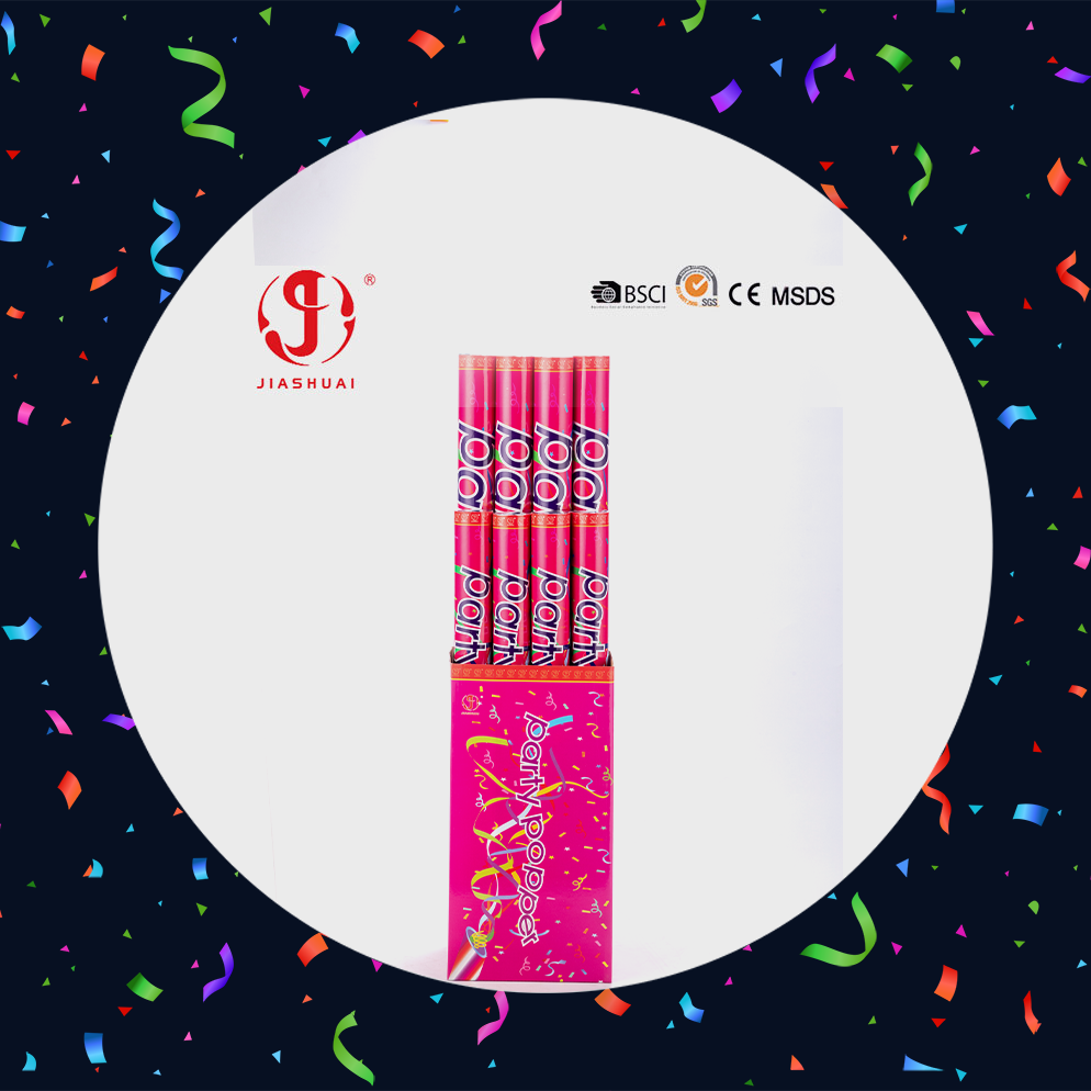 Metallic long streamers confetti cannon – JiaCai Arts & Crafts Party Popper