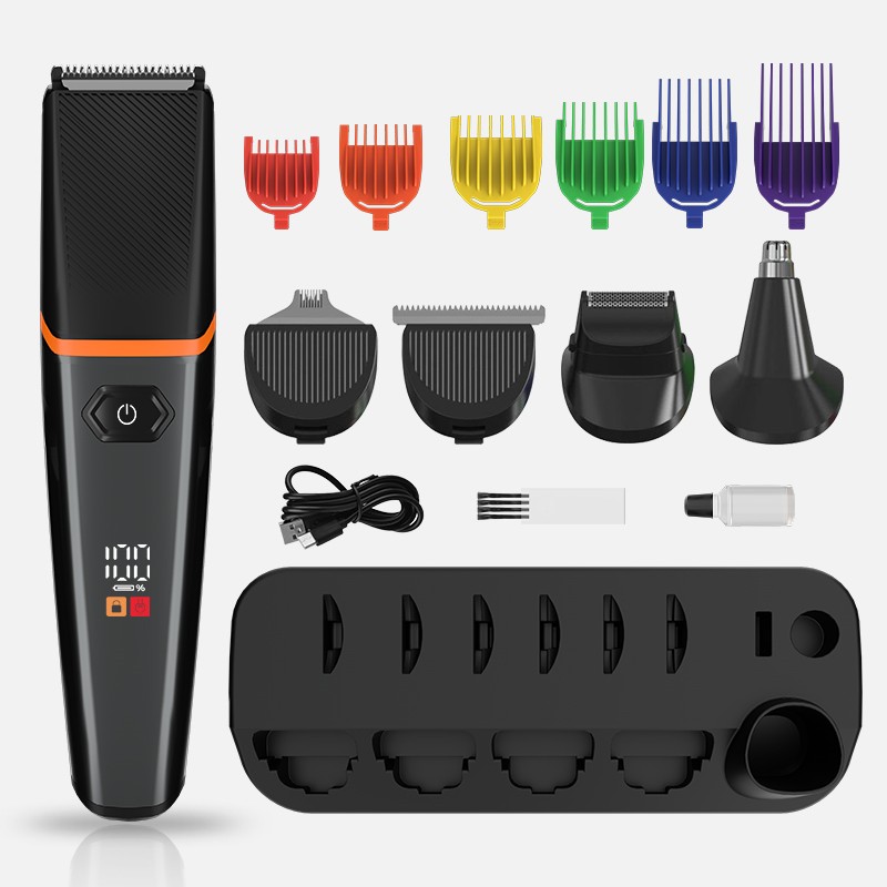 Men Beard Trimmer 5 in 1 Men’s Grooming Kit Nose Trimming Mustache ...