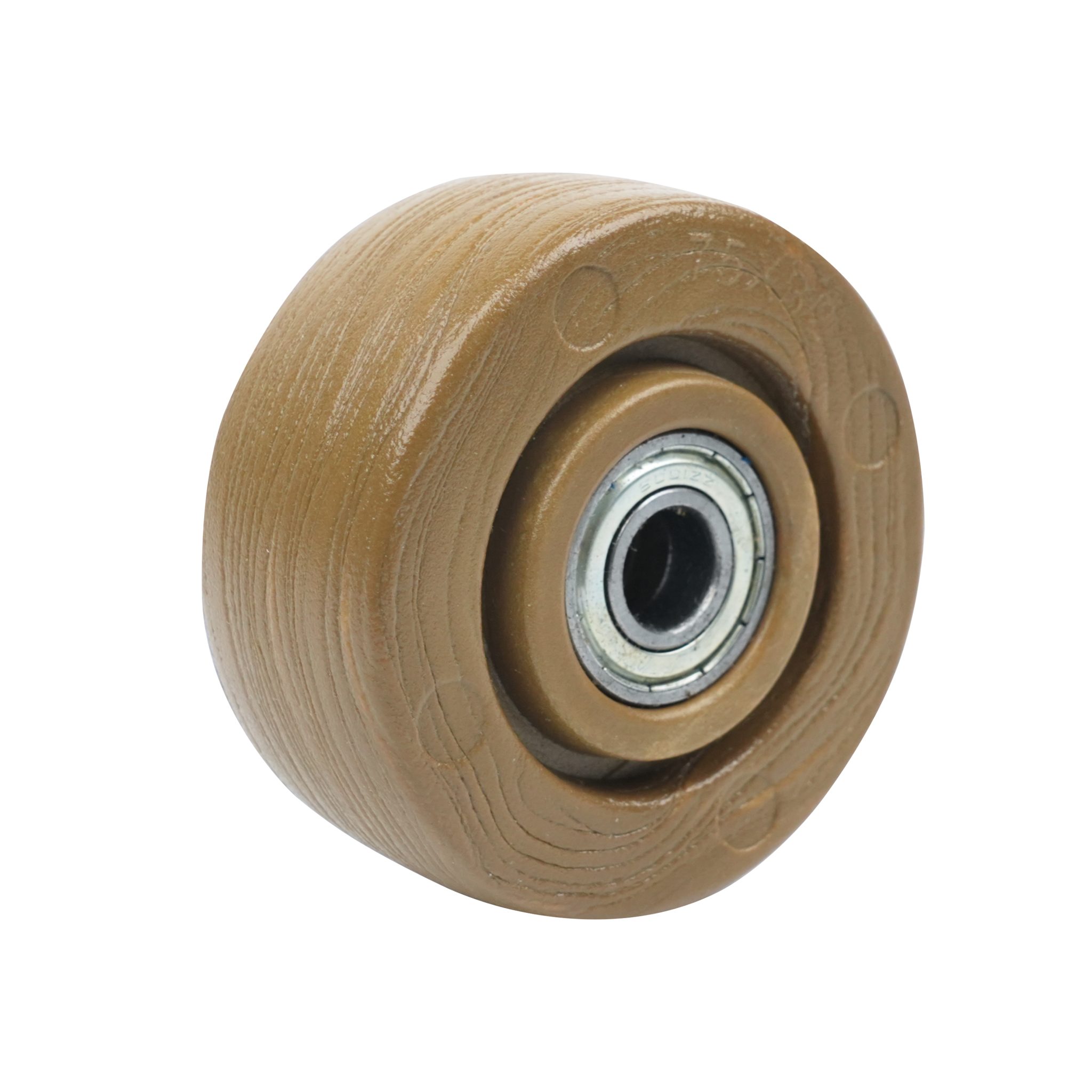 3" Brown High Temp Nylon Glass Fiber Wheel - Target Casters