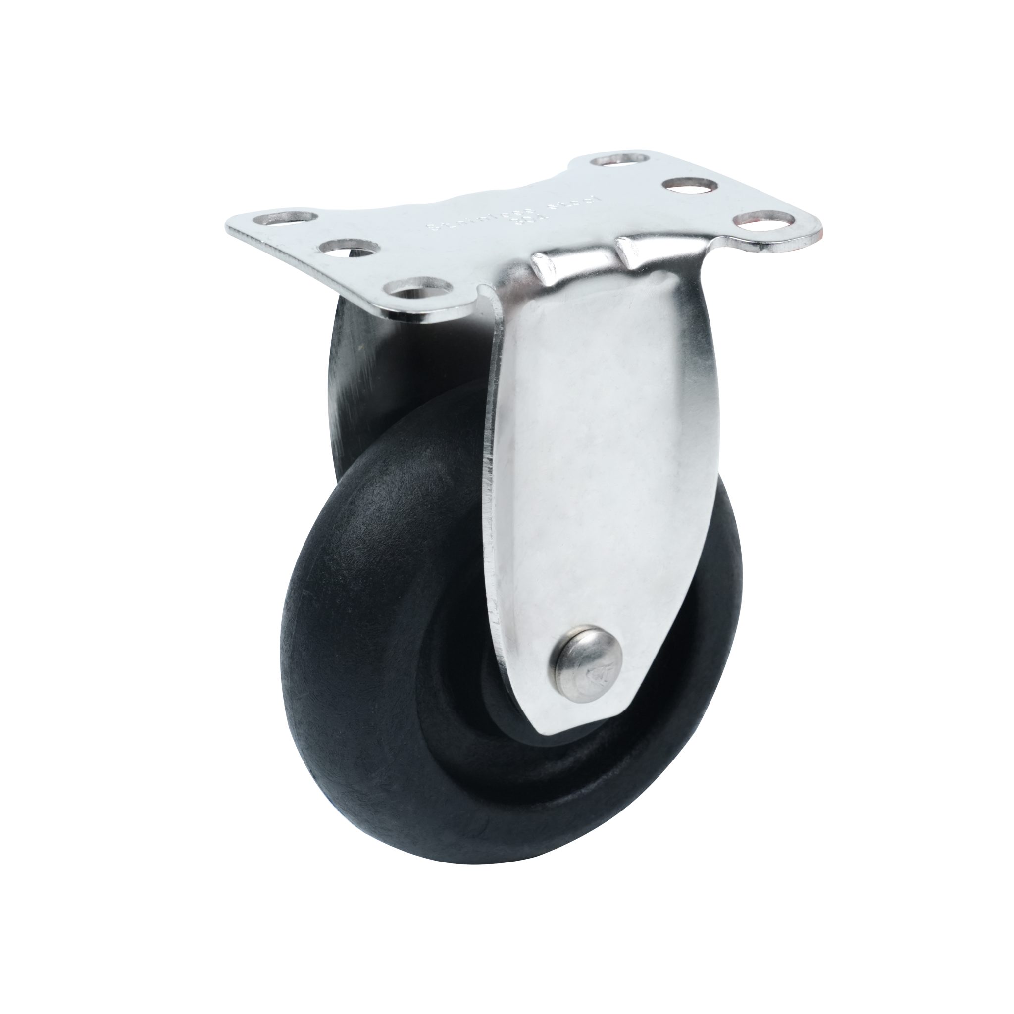 4"Phenolic Rigid Stainless Steel Caster - Target Casters